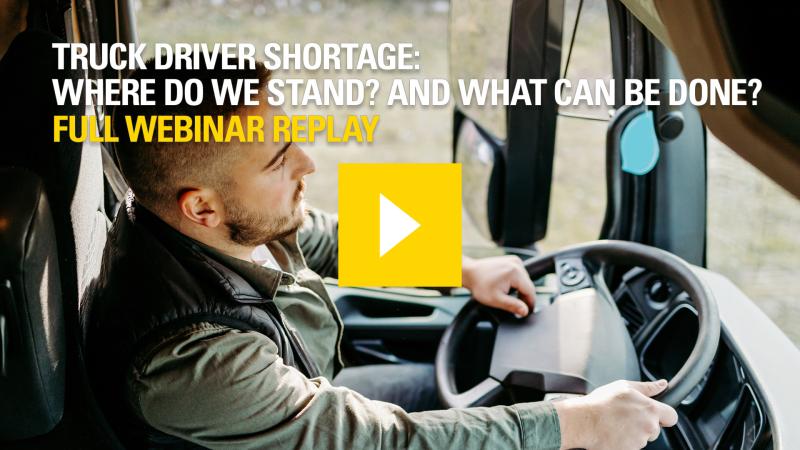 Truck driver shortage: Where do we stand? And what can be done? | IRU ...
